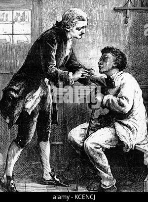 Granville Sharp (1735-1813), English abolitionist used the courts to ...