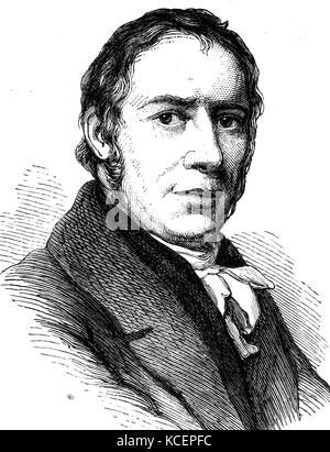Portrait of Richard Trevithick (1771-1833) a British inventor and ...