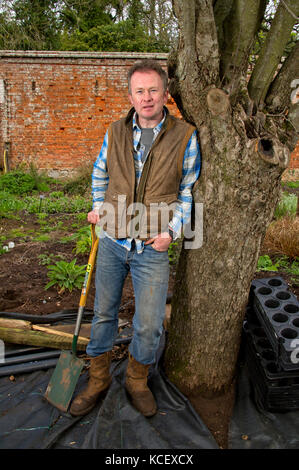 Gardener/author/broadcaster Toby Buckland Stock Photo - Alamy