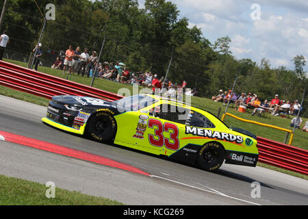 Brandon Jones. Car 33. NASCAR XFINITY Race. Mid-Ohio Sports Car Course ...