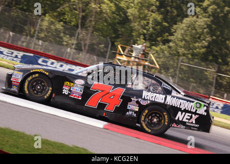 Cody Ware. Car 74. NASCAR XFINITY Race. Mid-Ohio Sports Car Course ...