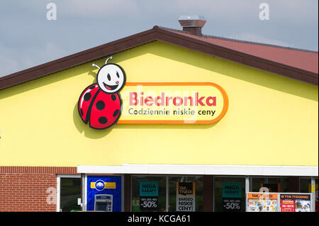 Biedronka (ladybug) owned by Portuguese company Jeronimo Martins is the ...