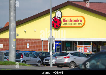 Biedronka (ladybug) owned by Portuguese company Jeronimo Martins is the ...