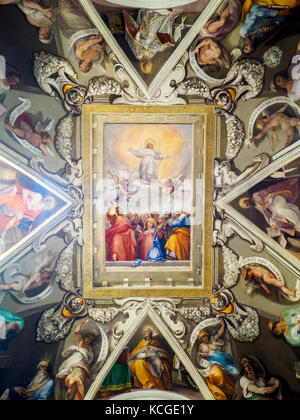 Inside Interior of Basilica di Santa Maria Maggiore. The church is ...