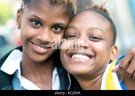 teenage girls, port louis, mauritius Stock Photo - Alamy
