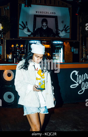 American rapper Destiny Nicole Frasqueri aka Princess Nokia performing ...