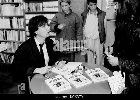 French cartoonistPlantu signs book in Lyon, France Stock Photo - Alamy
