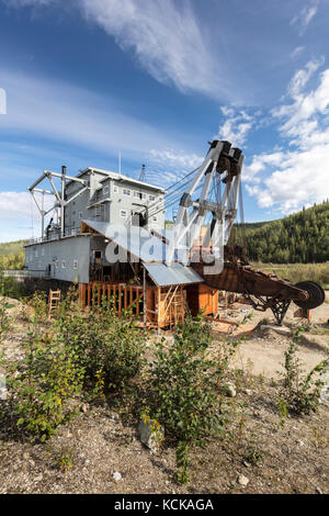 Gold Dredge 4 Dawson Yukon Territory Canada Stock Photo - Alamy