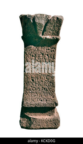 6093. Nabatean tombstone Stock Photo - Alamy