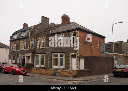 Abandoned buildings, dwellings and Landmarks in Adamstown, Splott ...