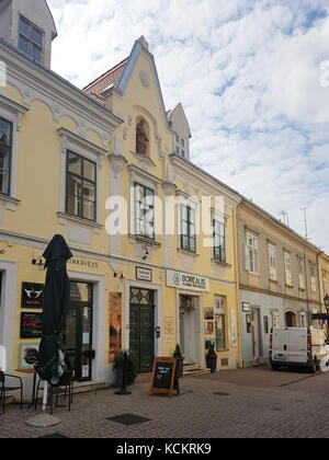 SOPRON, HUNGARY - SEPTEMBER 24: Historical building in main square in ...