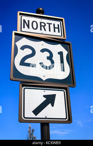 Lebanon Highway Sign Stock Photo - Alamy