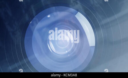 Inside camera animation. How work SLR camera or DSLR. Lens for the ...