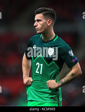 Slovenia's Benjamin Verbic Stock Photo - Alamy