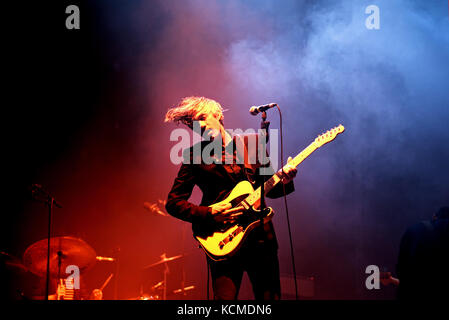 VALENCIA, SPAIN - JUN 10: We Are Scientists (band) perform in concert ...