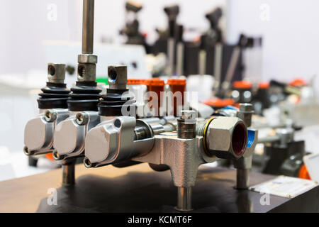 Cross Section of Hydraulic Control valve unit Stock Photo - Alamy