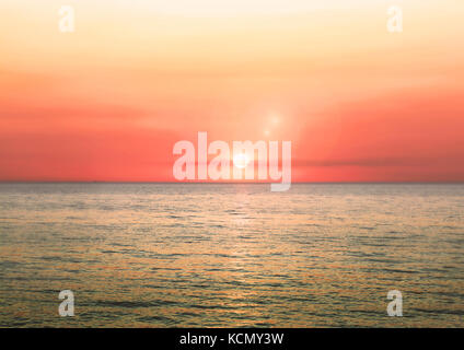 Vibrant & Blazing Colored Sunrise Landscape In Arizona Desert near ...