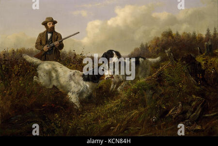 Flushing Grouse, Long Lake, Hamilton County, New York 1875 by Arthur ...