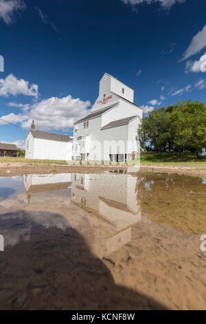 Old Val Marie Grain Elevator in Val Marie, Saskatchewan Canada - a ...