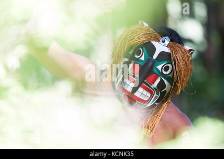 Bukwis, wild man of the woods in first nations lore roams the woods of ...