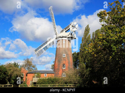 Buttrum's Windmill, Woodbridge, Suffolk, England, UK built 1836 John ...
