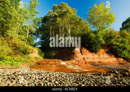 Cape Blomidon at Minas Basin, Nova Scotia Canada - part of the Glooscap ...