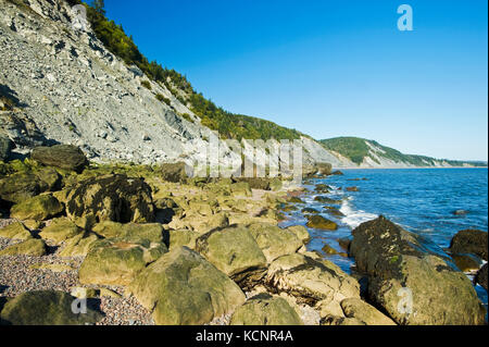 shoreline, Cape Chignecto Provincial Park, near Advocate in the Minas ...