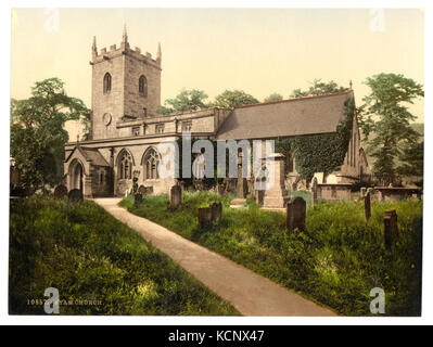 Map of Eyam, Derbyshire England Stock Photo - Alamy