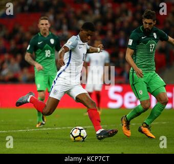 Marcus Rashford in action during the La Liga game between Real Sociedad ...