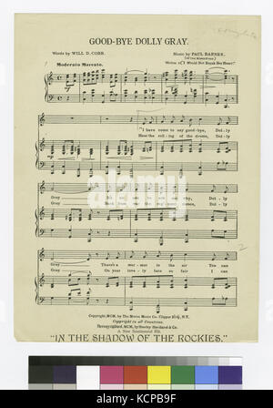 'Goodbye Dolly Gray' is a historical song from the American Civil War ...