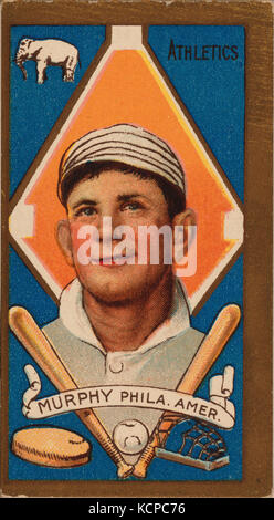 Danny Murphy, Philadelphia Athletics, baseball card portrait Stock Photo - Alamy