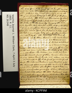 This journal entry from the Clark Family Collection includes a detail ...