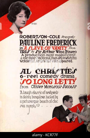 So Long Letty (1920) - 6 Stock Photo - Alamy