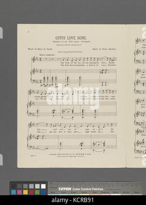 This artwork titled 'Gypsy Love Song' features a passionate, romantic ...