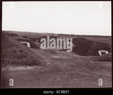 Fort Darling, James River, Virginia. Officers of 1st Connecticut Heavy ...