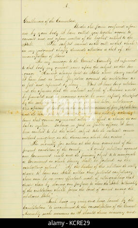 Hamilton R. Gamble's June 15, 1863 message to the Missouri ...