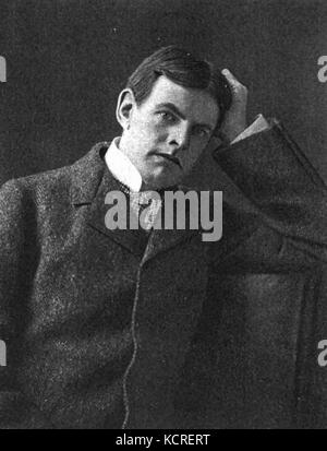 A portrait of David Graham Phillips, an American novelist and ...