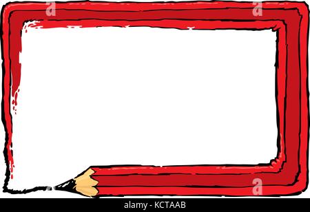 Vector rectangular frame on a white background Stock Vector Image & Art ...