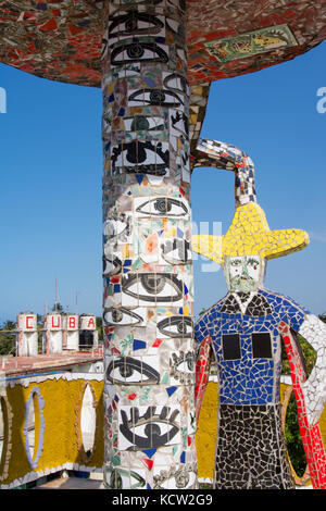 Fusterlandia, Jaimanitas, Havana, Cuba. A creation of Jose Fuster, a ...
