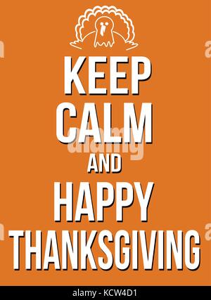 happy thanksgiving poster Stock Vector Image & Art - Alamy