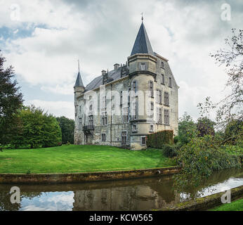 Valkenburg Castle Schaloen, Netherlands Stock Photo - Alamy