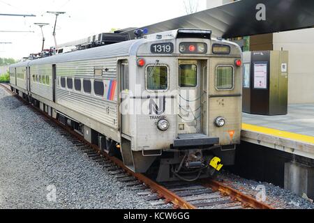 The Princeton train station on the campus of Princeton University, home ...