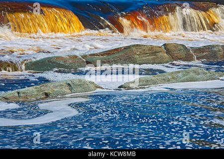 Waterfall on the Liscomb River, Nova Scotia, Canada Stock Photo - Alamy