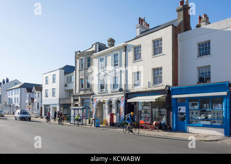 Sandgate High Street, Sandgate, Kent, England, United Kingdom Stock ...