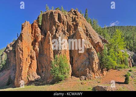 Sinclair Canyon, Kootenay National Park, British Columbia, canada Stock ...