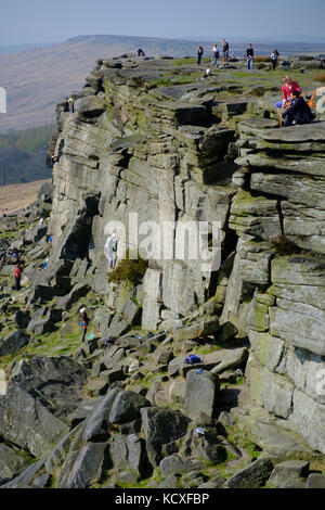 Stanage Edge, Peak District, UK Stock Photo - Alamy