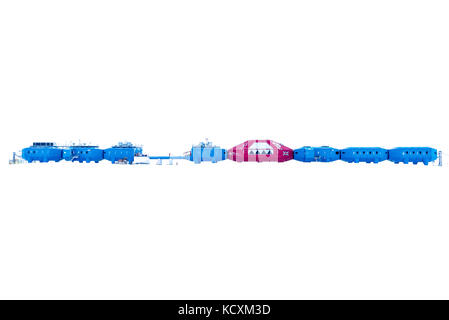 Antarctica Halley VI Research Station - British Antarctic Survey Stock ...