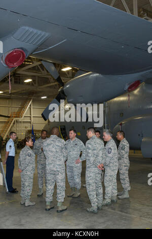 Vandenberg Air Force Base's (AFB) Honor Guard receives General (GEN ...
