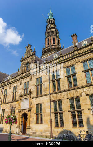 Main building of the university of Leiden, Netherlands Stock Photo - Alamy