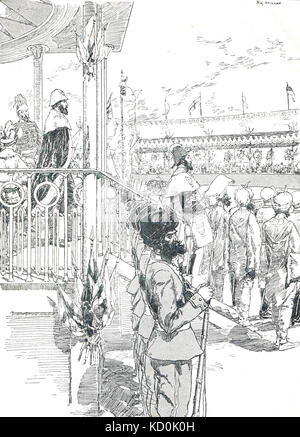 Proclamation of Queen Victoria as Empress of India - at the Imperial ...